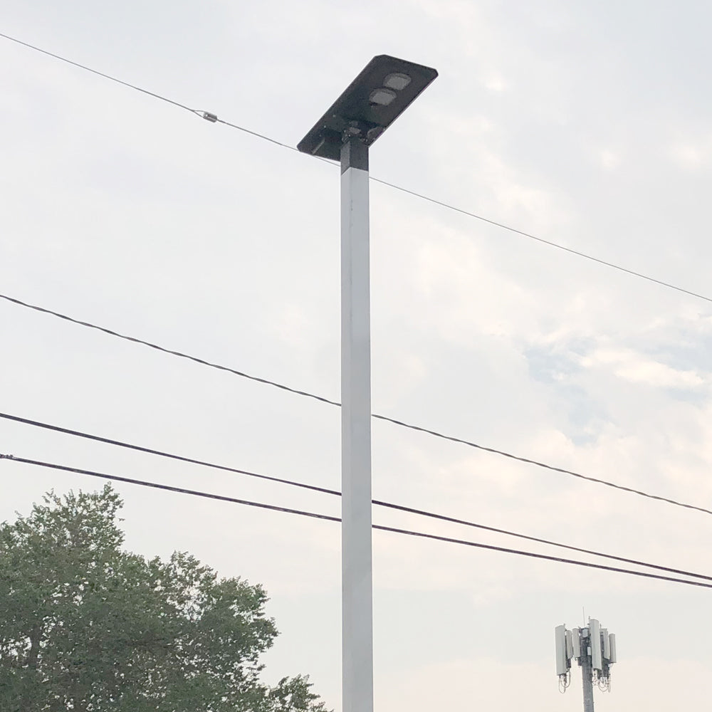 POLLUX Solar LED Street Light | 40 Watt | Parking Lot Light - Beyond Solar