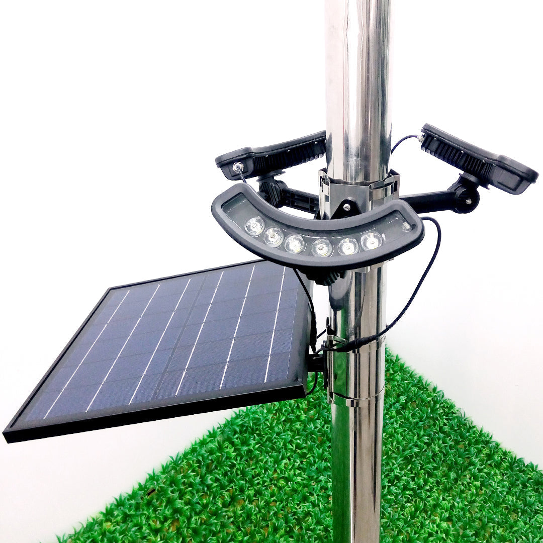 APOLLO Solar Flag Pole Light | 18 Watt - Beyond Solar